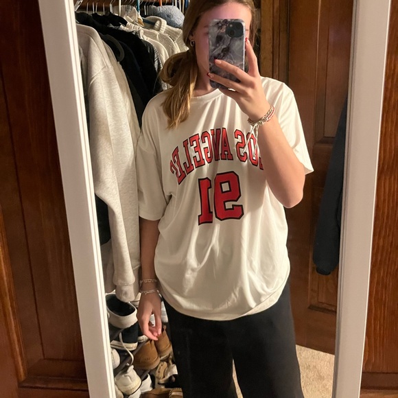 SHEIN | Tops | Shein Los Angeles Oversized Tee | Poshmark